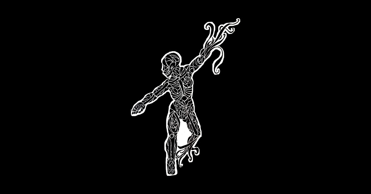 Exoskeleton - Skeleton - Sticker | TeePublic