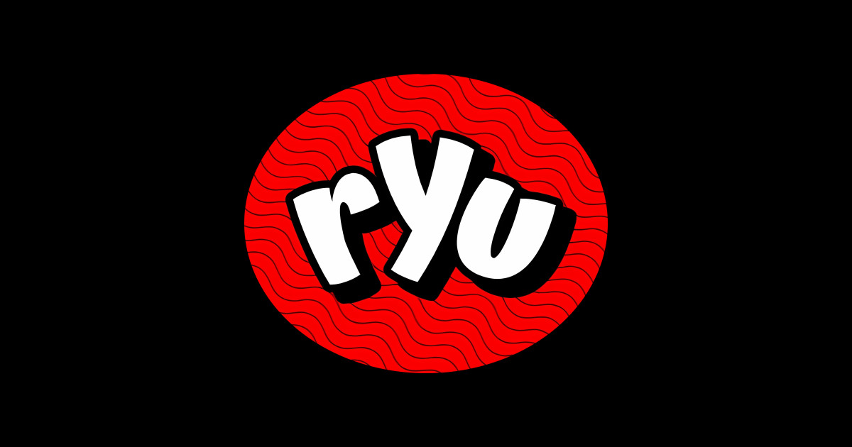 rYu Logo - Ryu Logo - Sticker | TeePublic