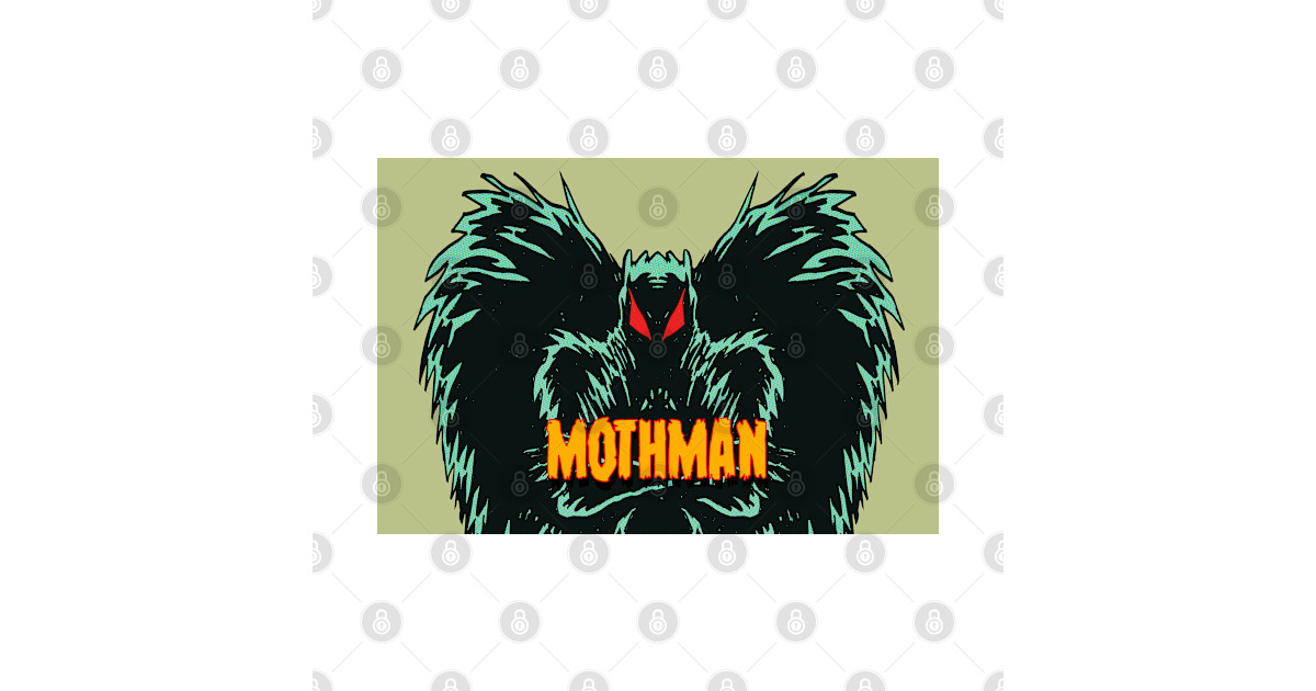 Mothman Superhero Pose - Cryptid - T-Shirt | TeePublic