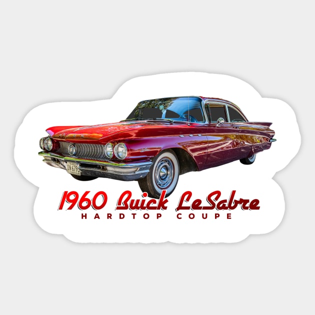 1960 Buick LeSabre Hardtop Coupe - 1960 Buick Lesabre Coupe - Sticker ...