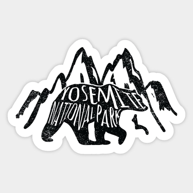 Yosemite National Park - Yosemite - Sticker | TeePublic