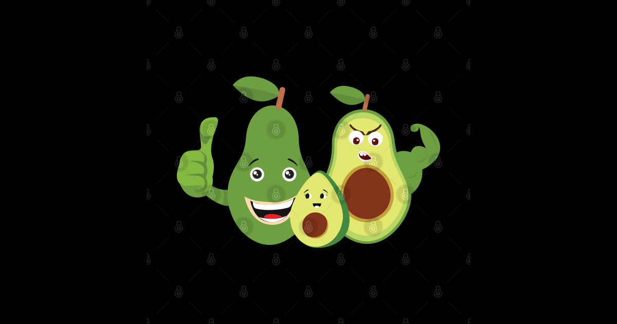 Avocado - Funny Avocado Design - Avocado Lover Gifts - Posters and Art ...