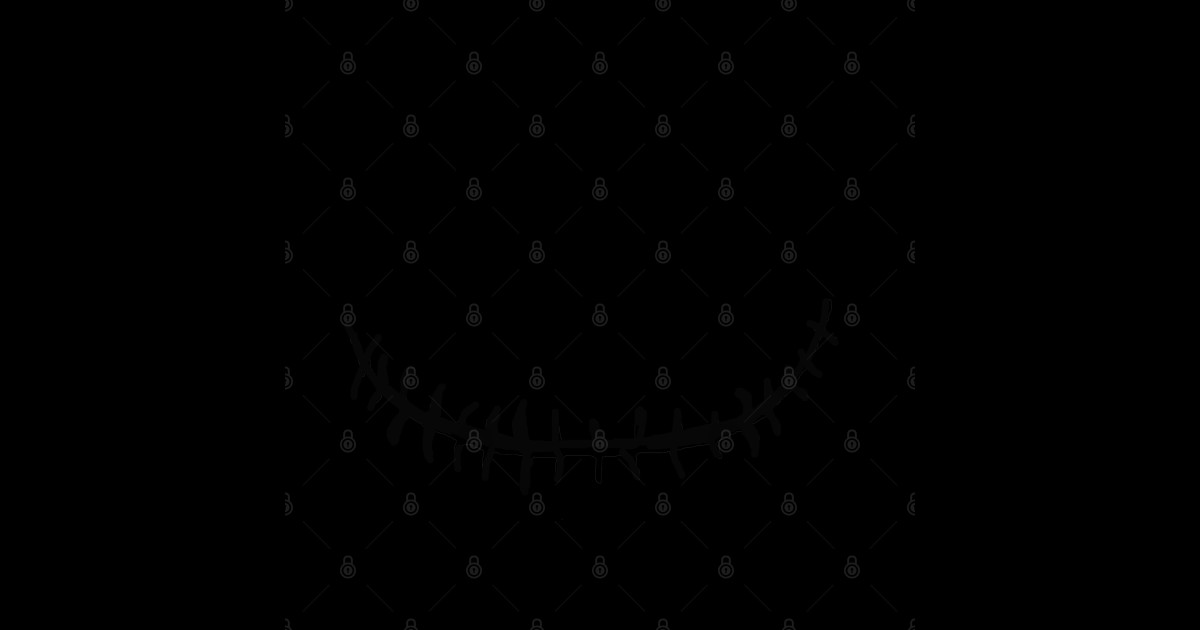 nightmare smile - Disney - Sticker | TeePublic