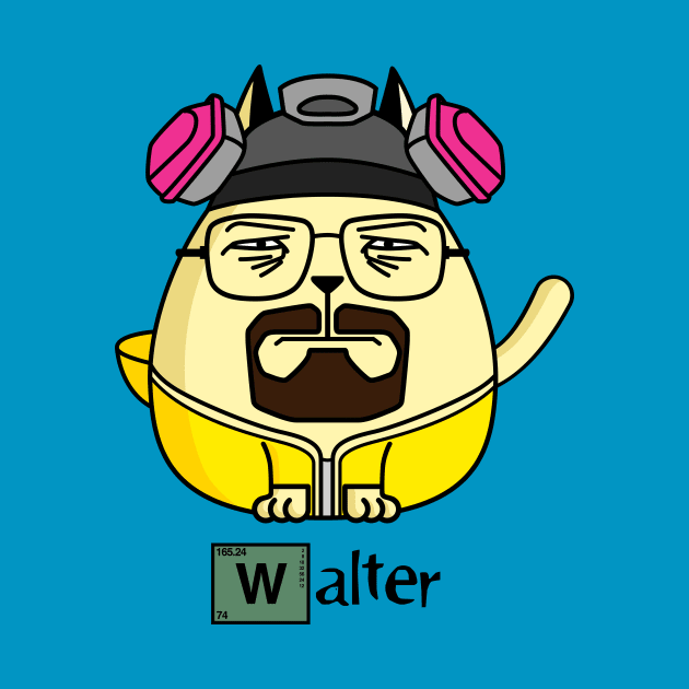 Walter the Cat - Breaking Bad - T-Shirt | TeePublic