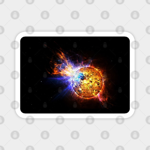 Pipsqueak Star Unleashes Monster Flare - Nasa Space Image - Magnet ...