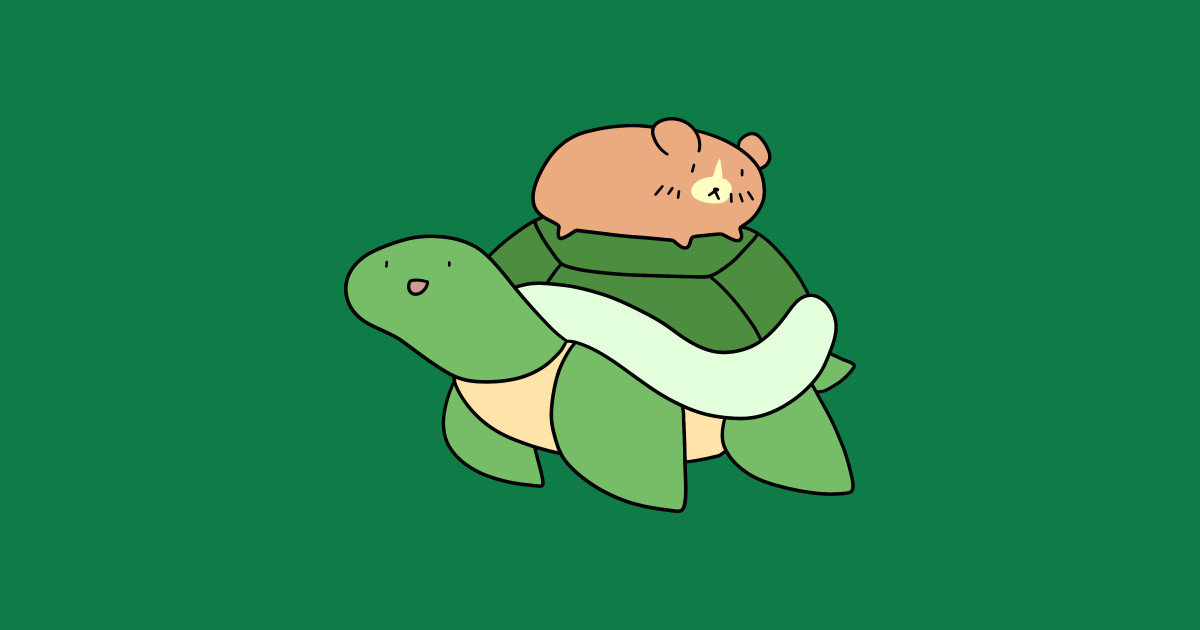Hamster and Turtle - Hamster - T-Shirt | TeePublic