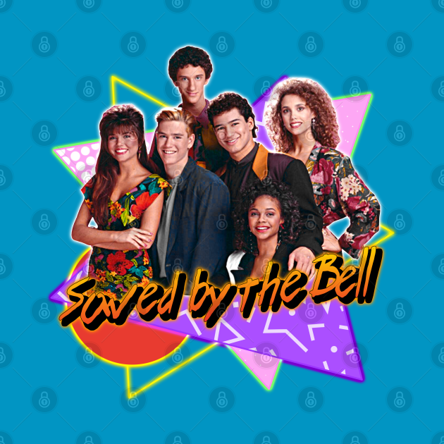 Saved By The Bell // 90s Kid Nostalgia Fan Art - Saved By The Bell - T ...