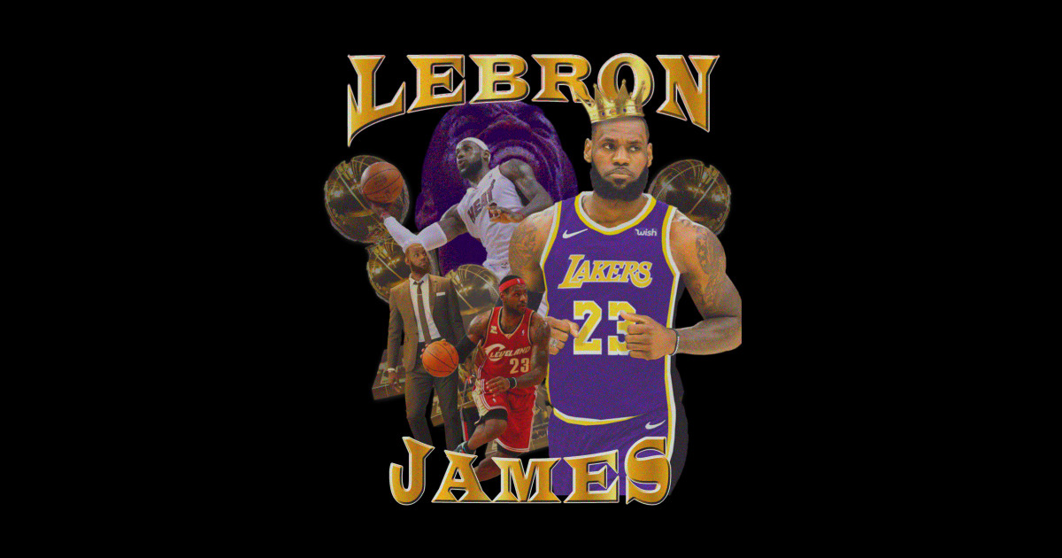 King James - Lebron James - Sticker | TeePublic