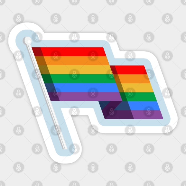 Pride Flag - Pride Flag - Sticker | TeePublic
