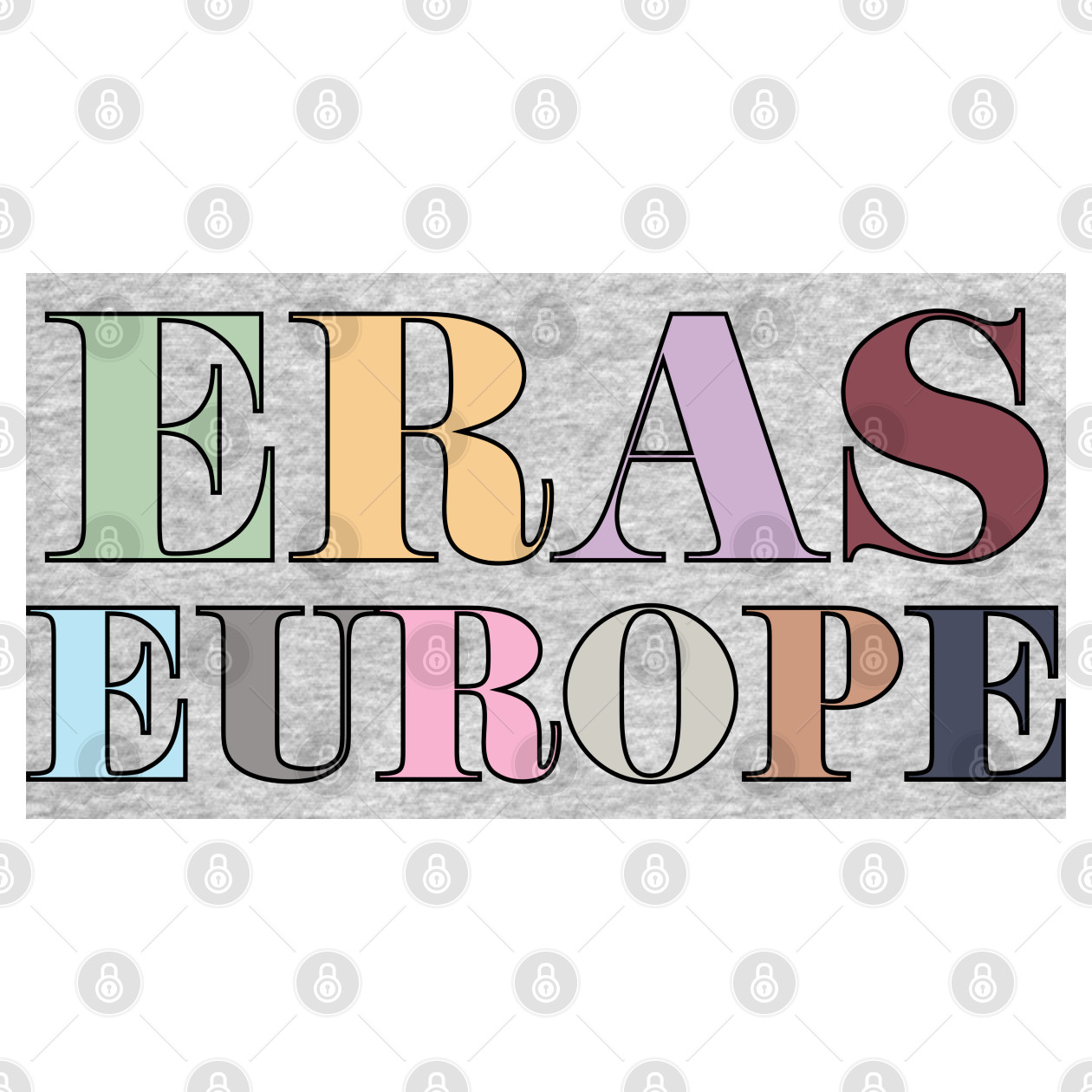 Eras Tour Europe - Eras Tour - T-Shirt | TeePublic