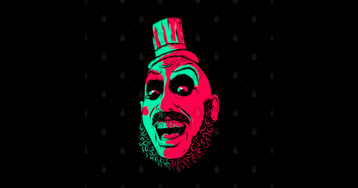 Captain Spaulding Showman - Captain Spaulding - Sticker | TeePublic