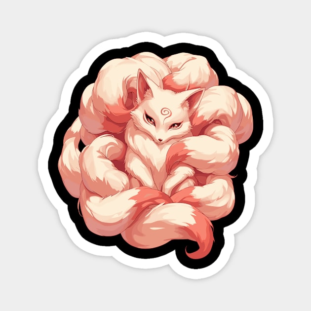 Kitsune Fox Spirit 06 - Kitsune Fox - Magnet | TeePublic