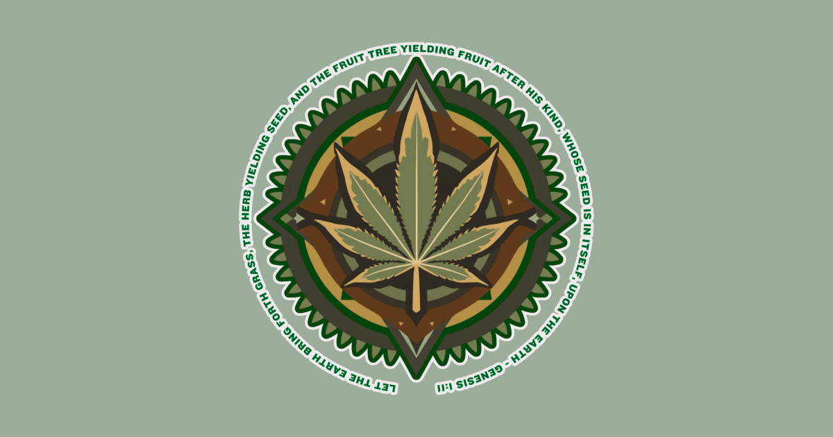 So Sayeth the Lord - Marijuana Lover - T-Shirt | TeePublic