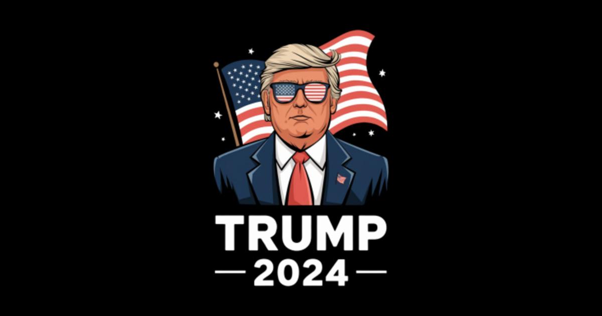 Trump 2024 Campaign Poster - Trump - Pin | TeePublic