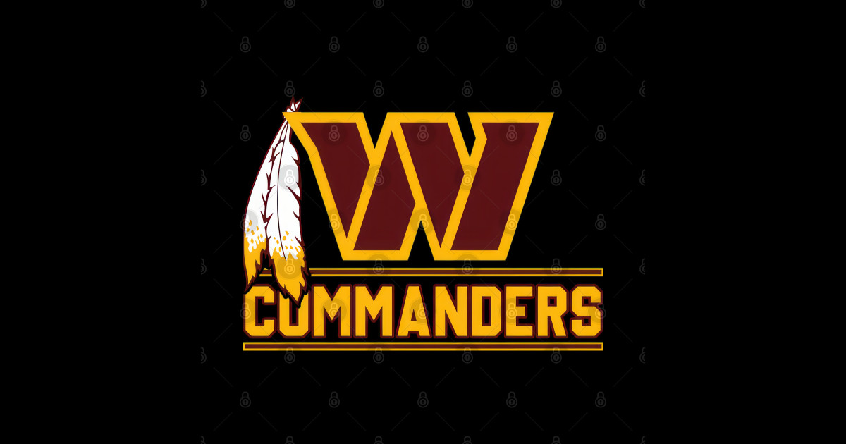 Feathers Washington Commanders - sultan desain #97 - Washington Commanders - Sticker | TeePublic