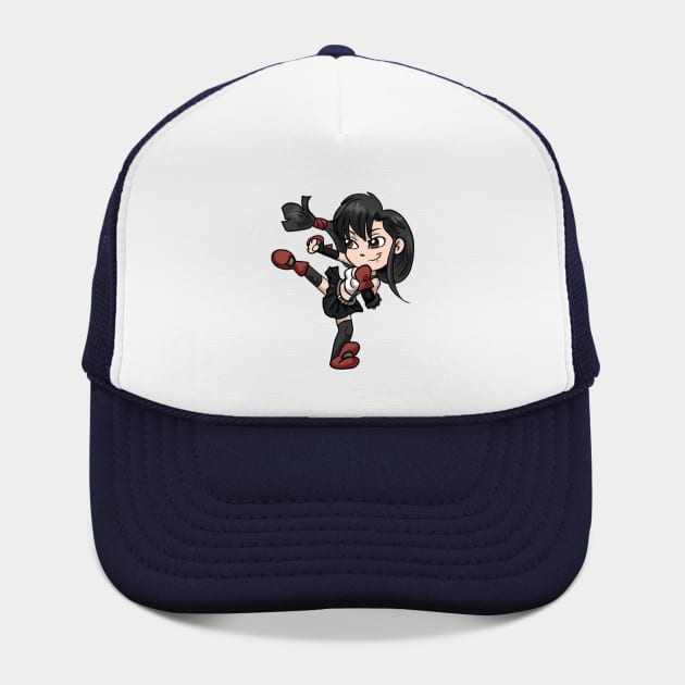 Chibi Final Fantasy 7 Tifa Lockhart - Tifa Lockhart - Hat | TeePublic
