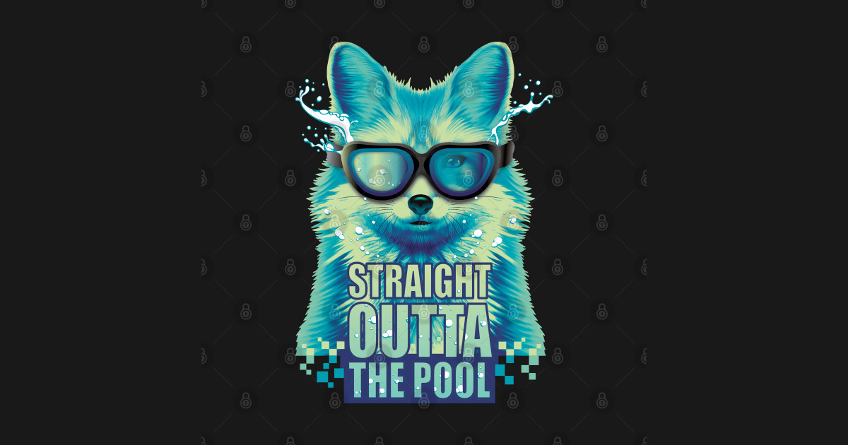 Straight outta the pool fox swimmer jumping into the water - Fox ...