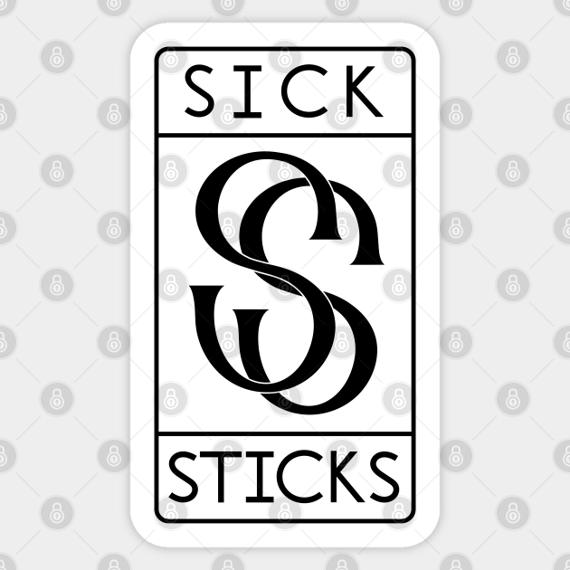 Sick Sticks Exclusive - Sick Sticks - Sticker | TeePublic