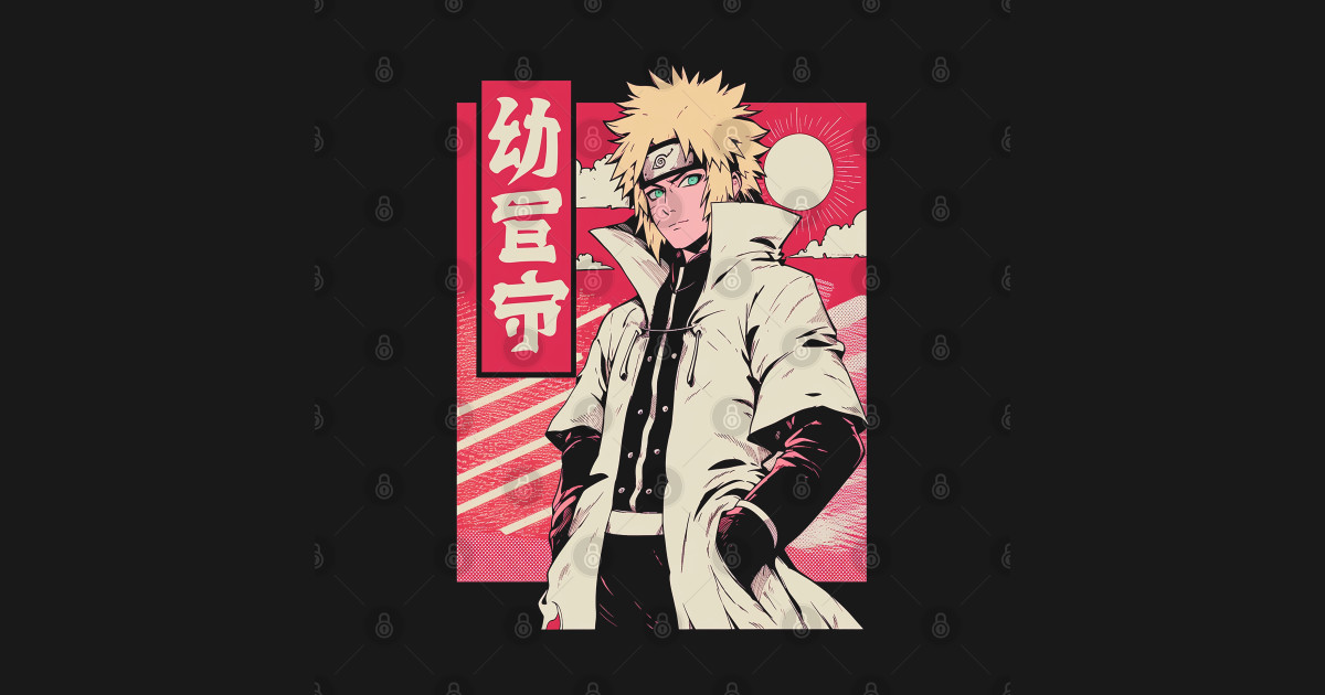 minato - naruto - Naruto - T-Shirt | TeePublic