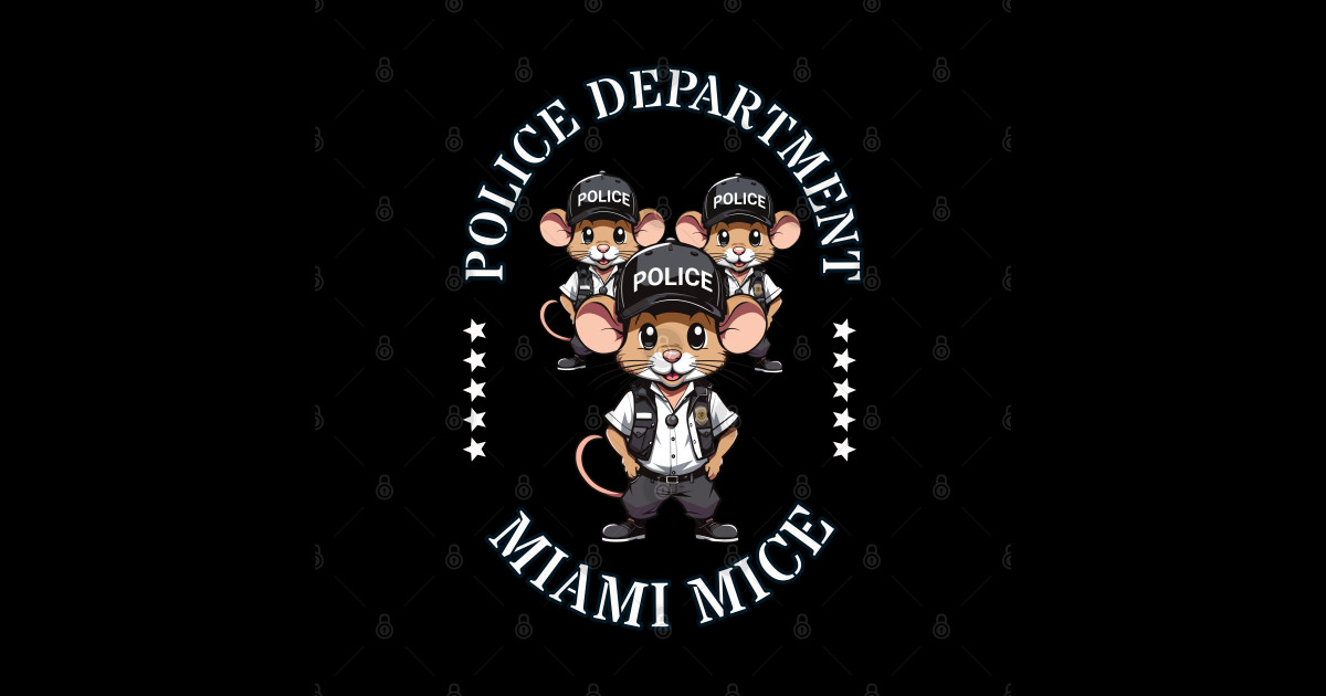 Miami mice - Miami - Sticker | TeePublic
