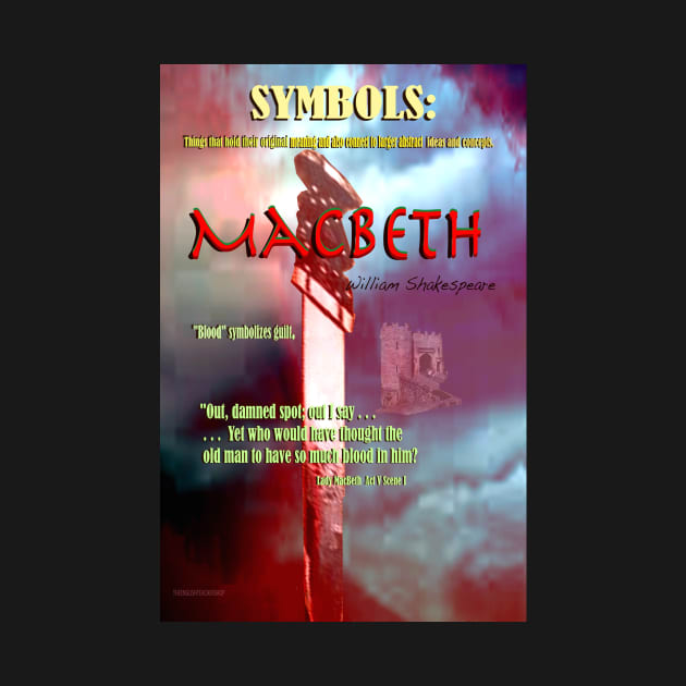 MacBeth Symbols - Shakespeare - T-Shirt | TeePublic