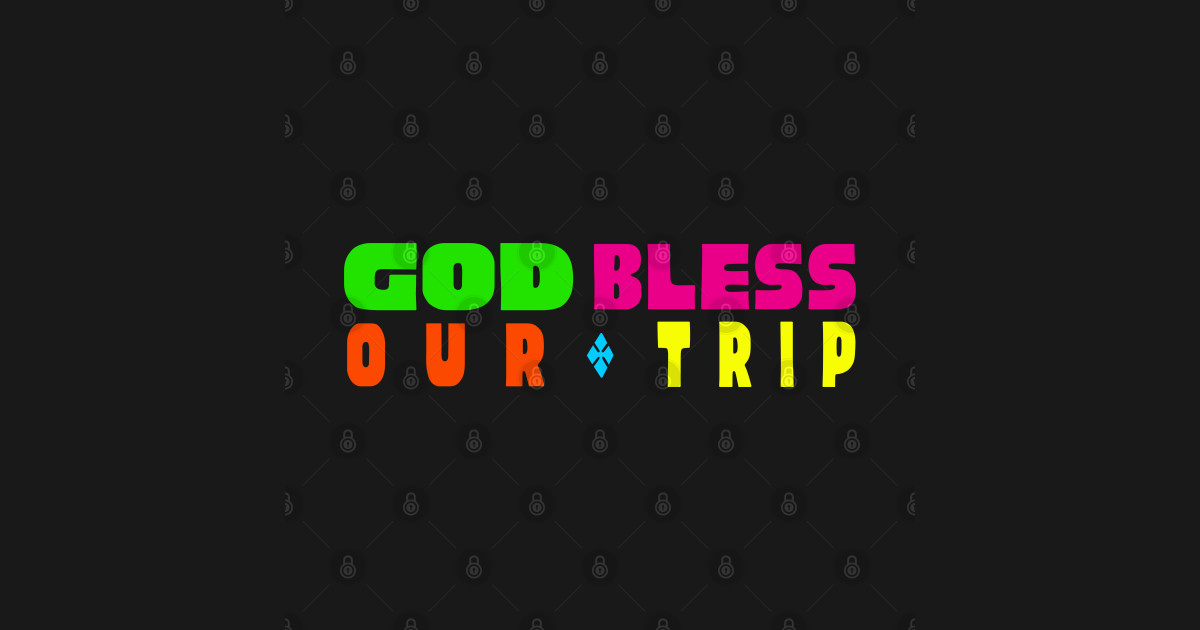 GOD BLESS OUR TRIP JEEPNEY FILIPINO NEON - Jollibee Ranara - T-Shirt ...