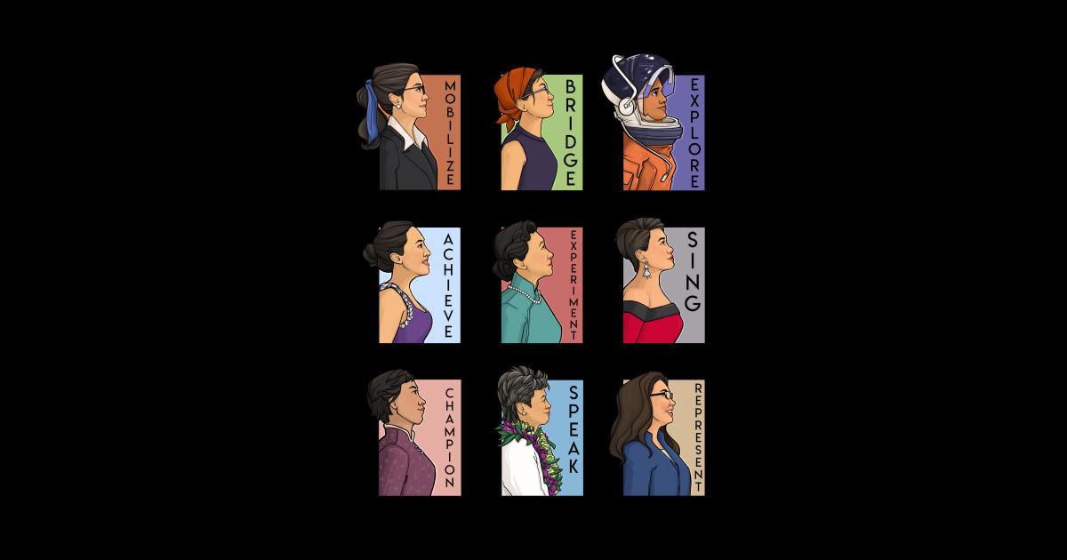 She Series - Real Women Version 6 - Karen Hallion - Sticker | TeePublic