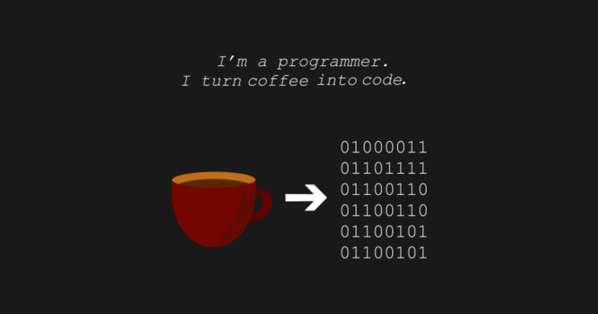 Programmer Code coffee - Programmer - Sticker | TeePublic