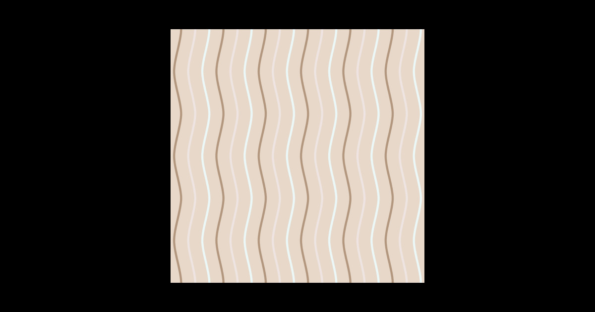 Christmas wave line pattern - Pattern - Sticker | TeePublic