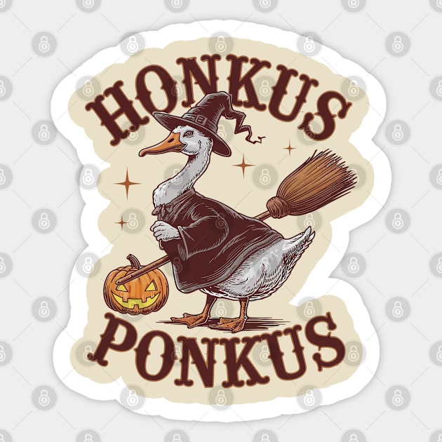 Honkus Ponkus Goose - Honkus Ponkus - Sticker | TeePublic
