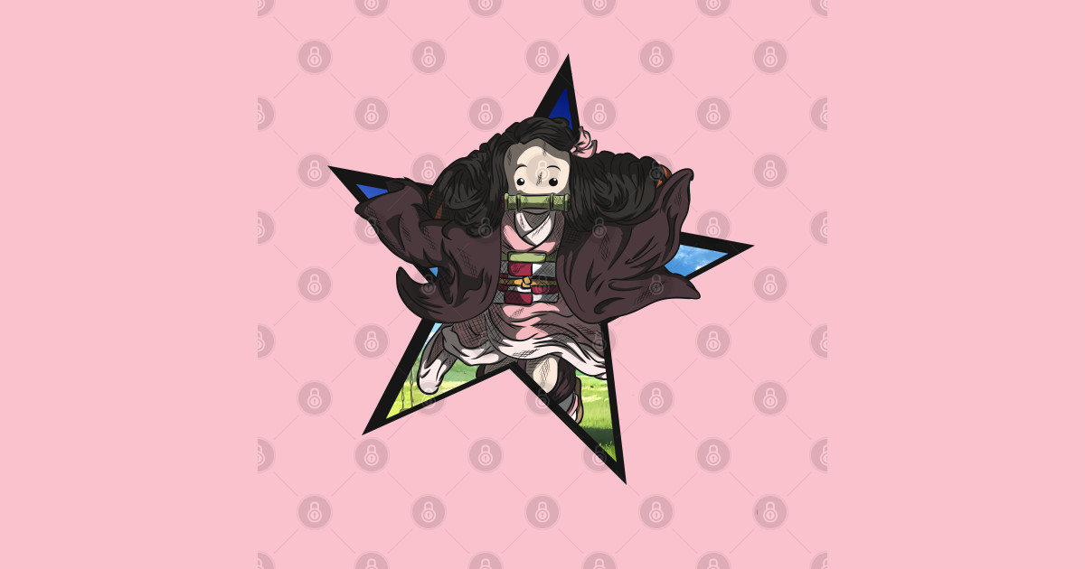 Nezuko_Small_Form_Tee - Nezuko - T-Shirt | TeePublic