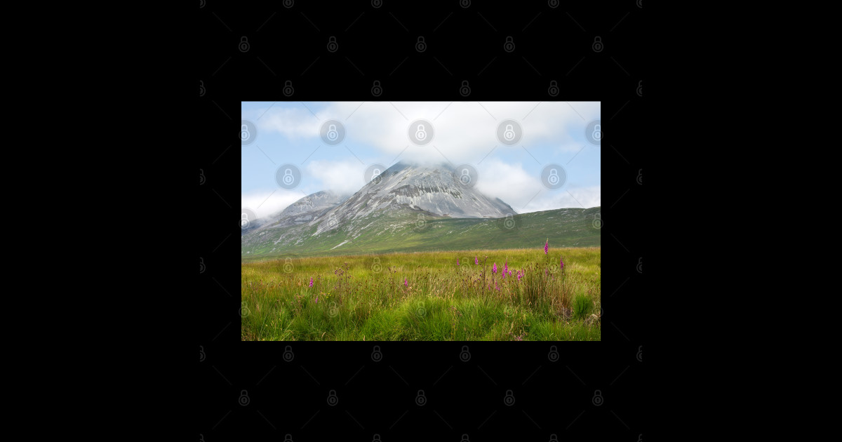 Isle of Jura The Paps in Summer Scotland - Paps Of Jura - Sticker ...