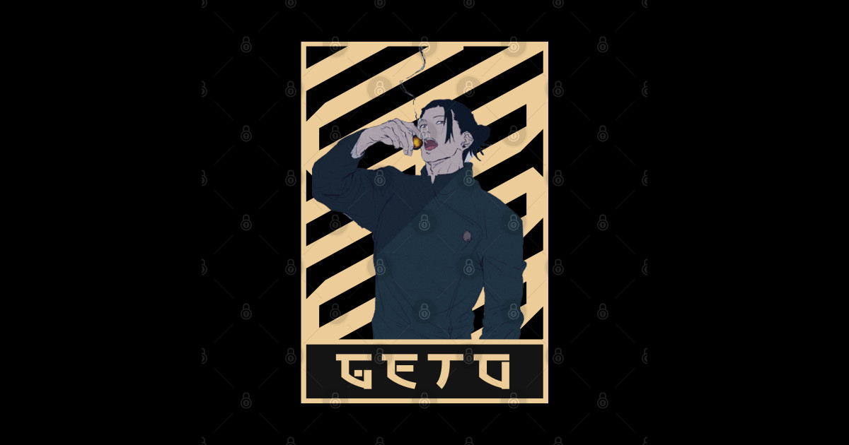 Geto - jujutsu kaisen - Geto - Posters and Art Prints | TeePublic