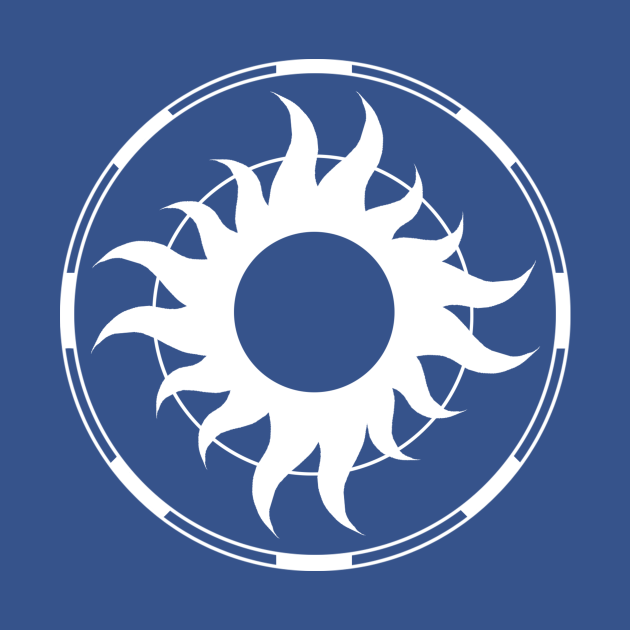 Sun - Original Logo Banner Sigil - Light Design for Dark Backgrounds ...