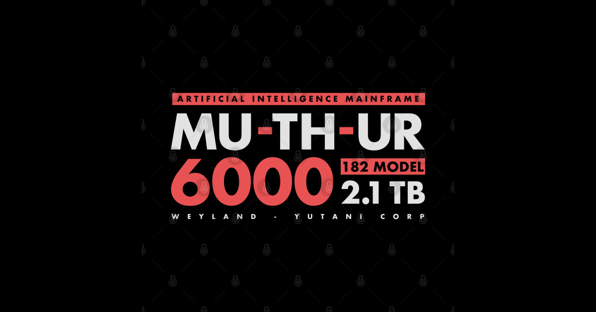 MU-TH-UR 6000 - Mu Th Ur 6000 - Sticker | TeePublic