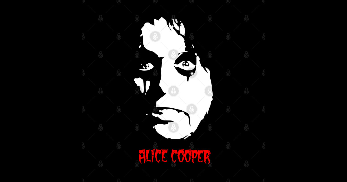alice cooper - Alice Cooper - Sticker | TeePublic