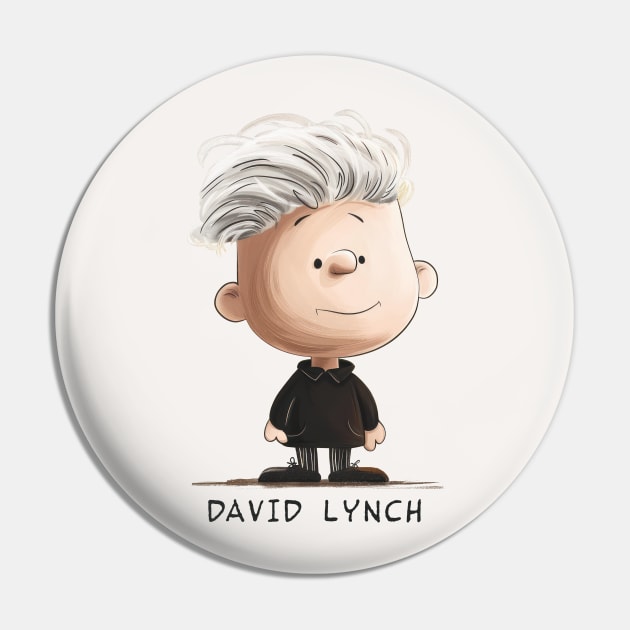 David Lynch † cartoon aesthetic - David Lynch - Pin | TeePublic