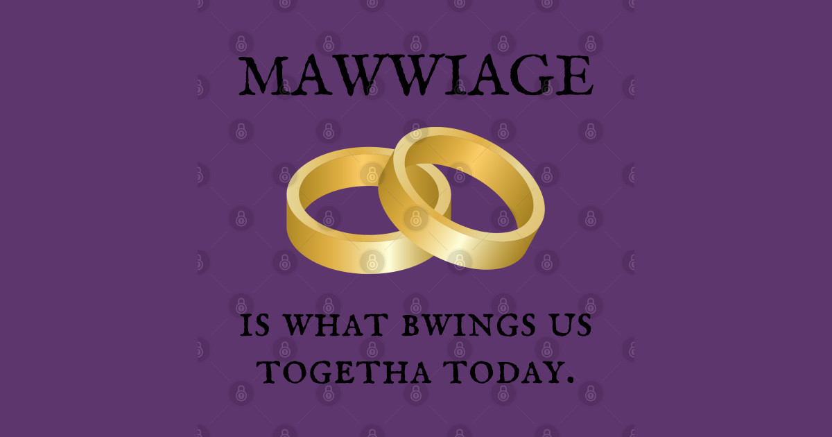 The Princess Bride/Mawwiage - The Princess Bride - T-Shirt | TeePublic