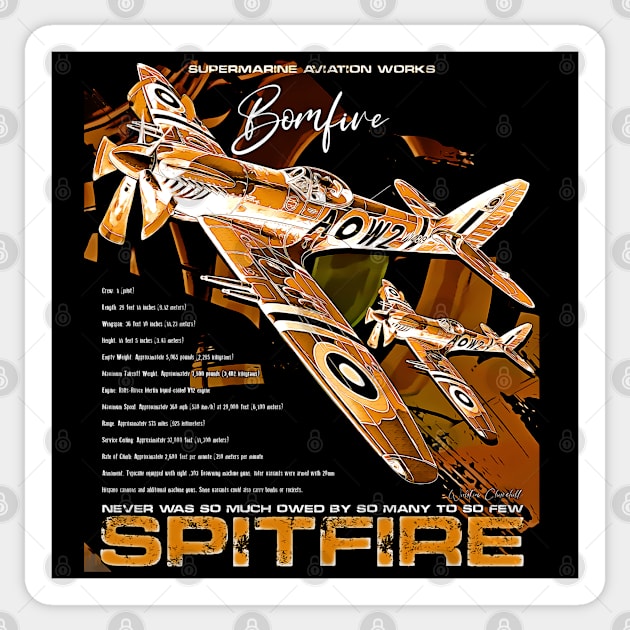 Spitfire Vintage English WW2 Fighter Aircraft - Spitfire Vintage ...