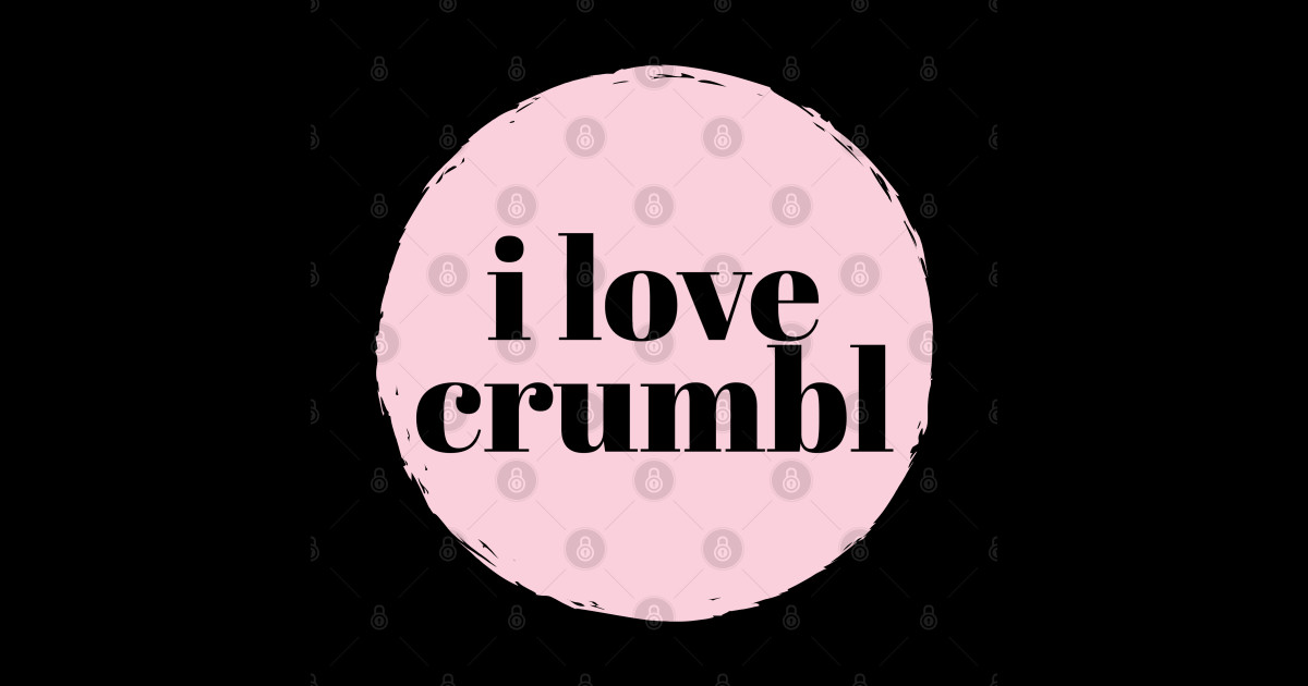 I love Crumbl - Cookies Lover - Sticker | TeePublic
