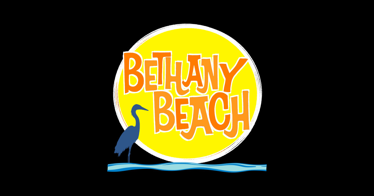 Bethany Beach Sunshine - Bethany - Sticker | TeePublic
