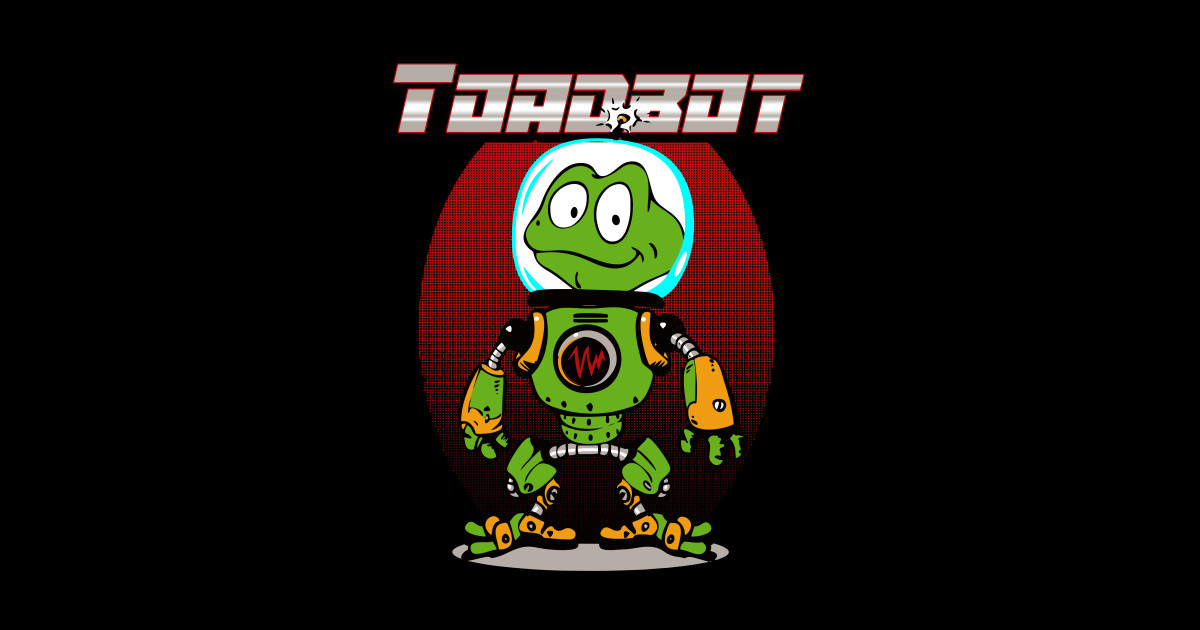 Robot Toad - Robot Toad - Sticker | TeePublic
