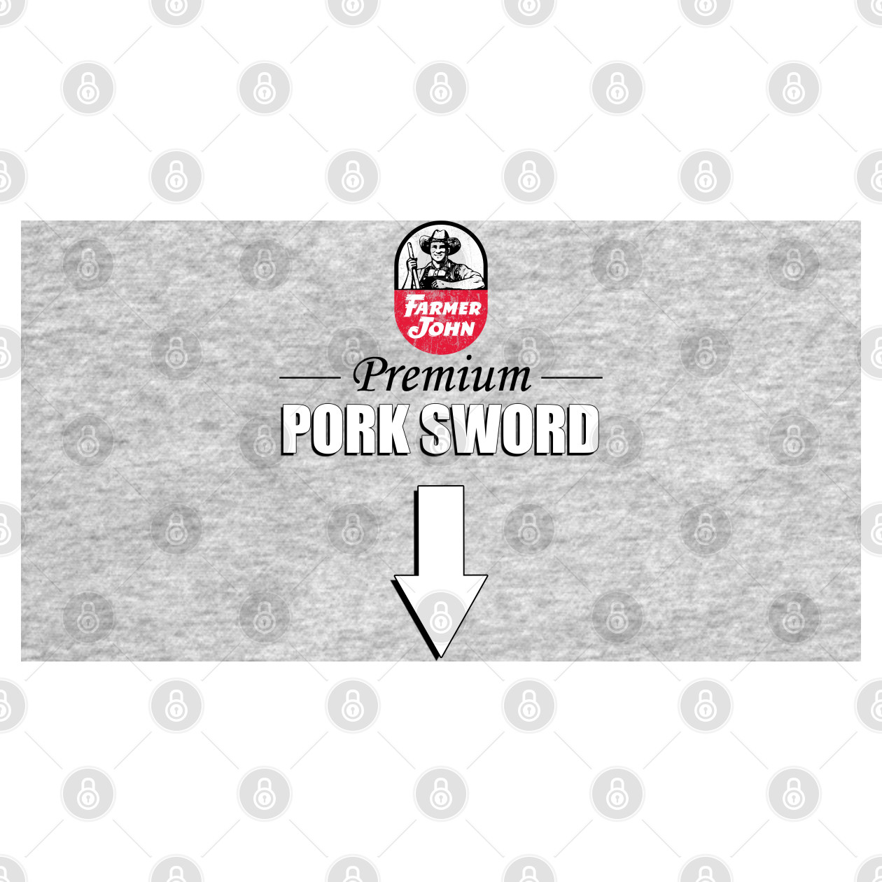 Premium Pork Sword - Funny - T-Shirt | TeePublic