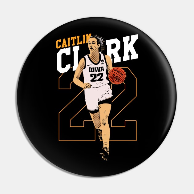 Caitlin Clark 22 - Caitlin Clark - Pin Button sold by DaviKang | SKU ...