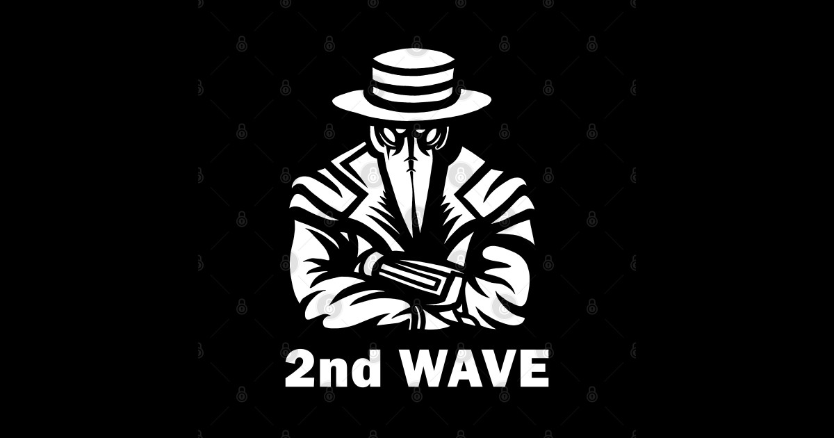 2nd Wave Coronavirus - Coronavirus - Sticker | TeePublic
