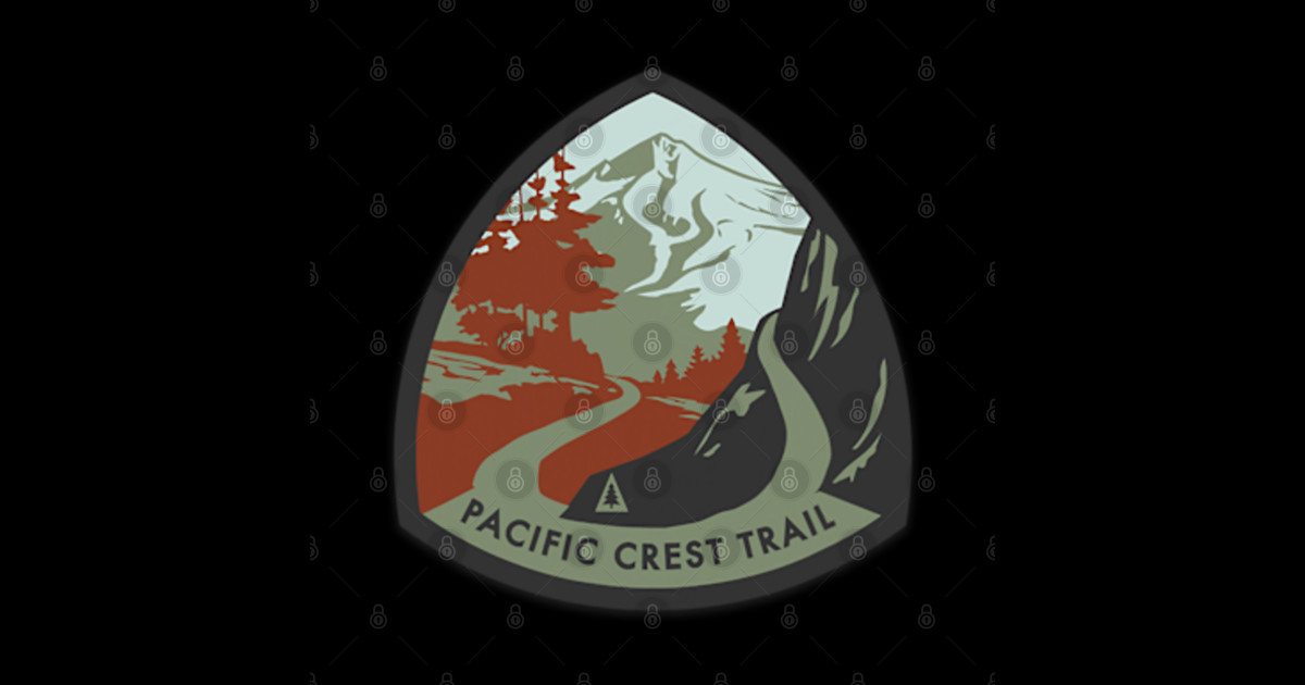 PCT Stylized Logo - Pacific Crest Trail - Pct Stylized Logo Pacific ...