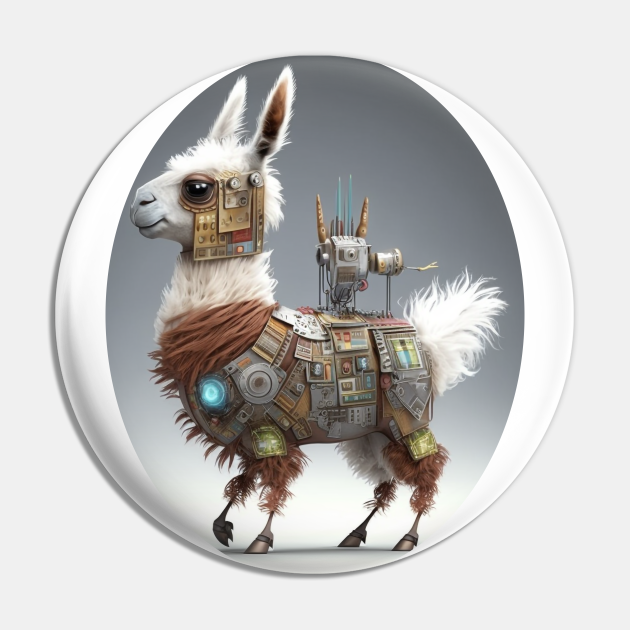 Lies And Damn Lies About LAMA IN ROBOT SUIT, IN SPACE - Lama - Pin ...