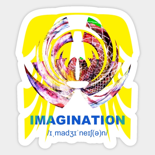 IMAGINATION - Fun - Sticker | TeePublic