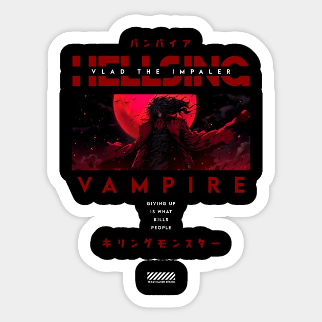 Hellsing - Alucard - Hellsing - Sticker | TeePublic