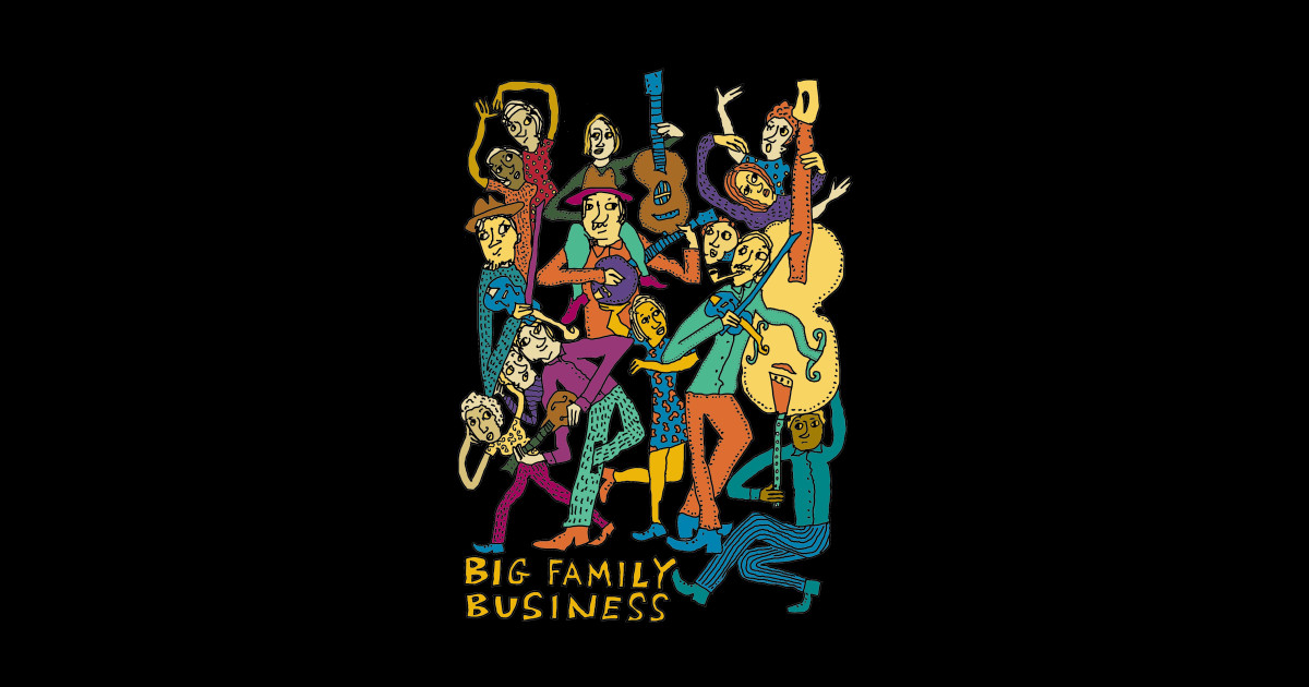 Big Family Business - Clogging - Sticker | TeePublic